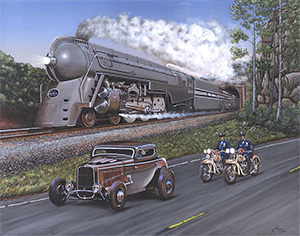 Rail Art by Shayne - Railroad Paintings